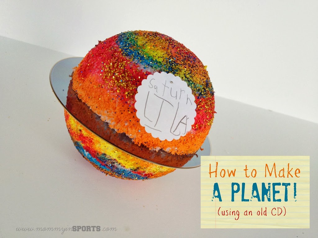 Teaching Tuesday How To Make A Planet with An Old CD Kristen Hewitt