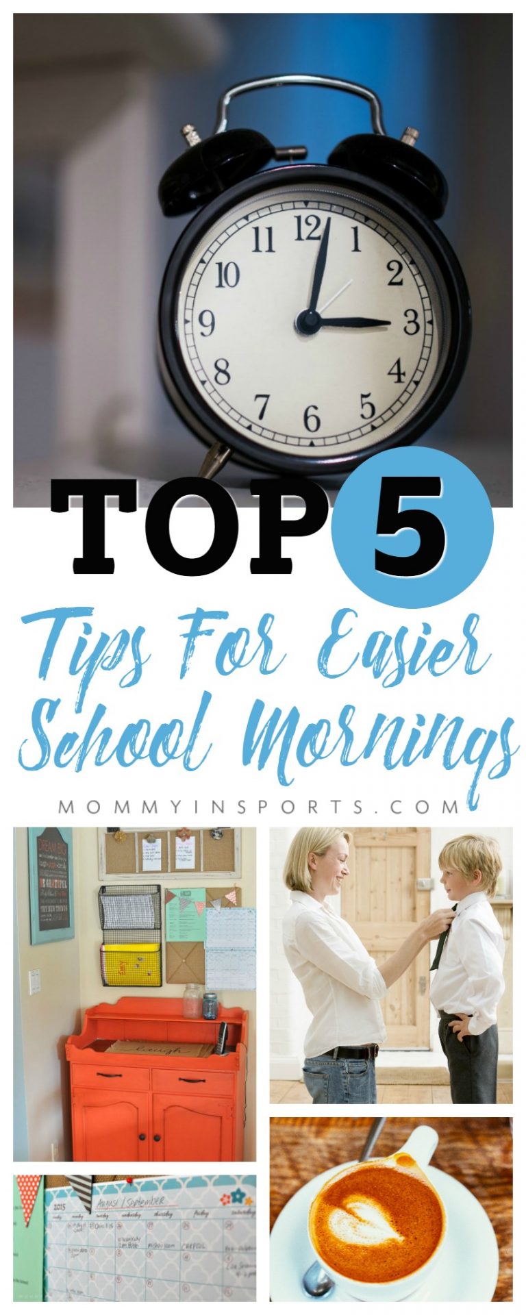 Top 5 Tips for Easier School Mornings - Kristen Hewitt